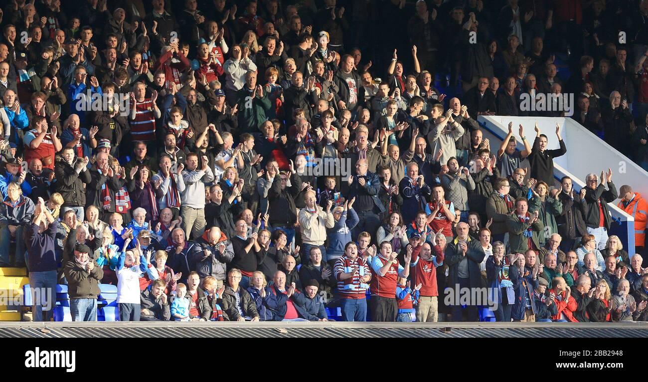 General view of burnley fans hi-res stock photography and images - Alamy