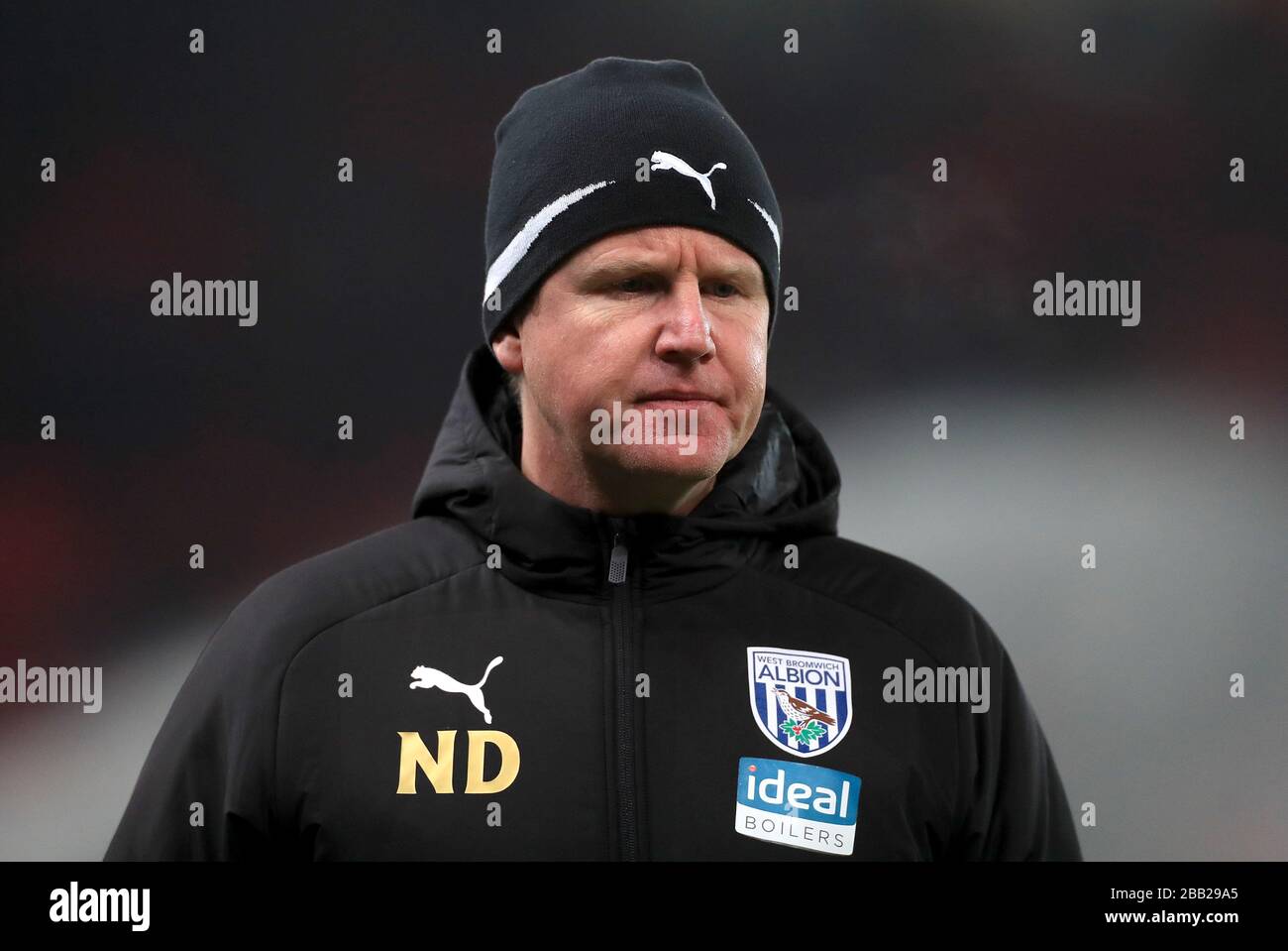 West Bromwich Albion first team fitness coach Nick Davies Stock Photo ...