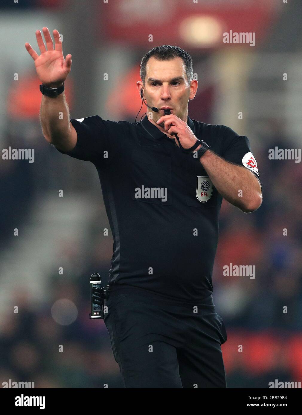 Match referee Tim Robinson Stock Photo - Alamy