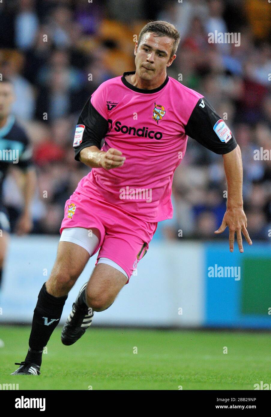 Port Vale's Tom Pope Stock Photo - Alamy