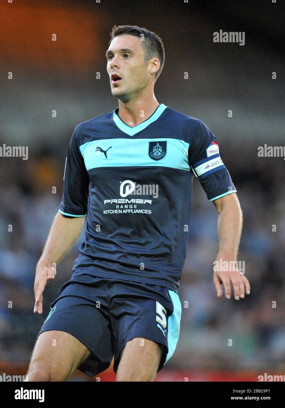 Burnley's Jason Shackell Stock Photo - Alamy