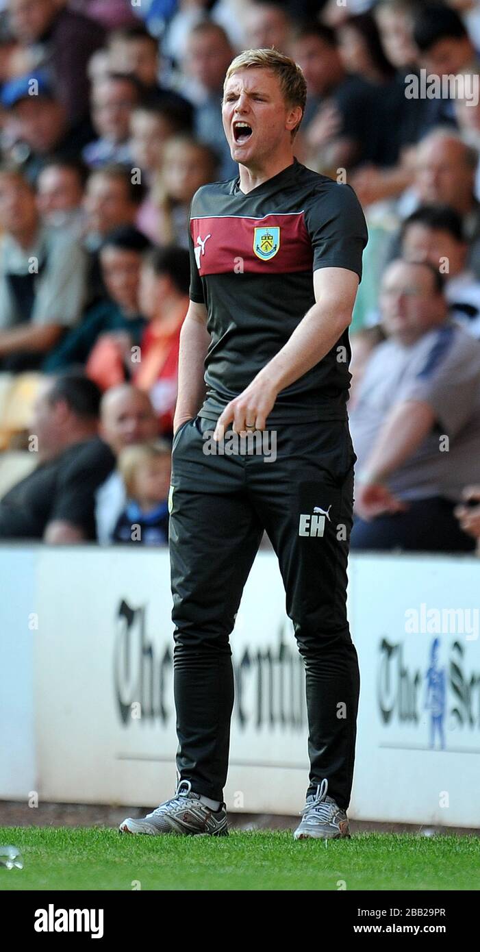 Burnleys eddie howe hi-res stock photography and images - Alamy