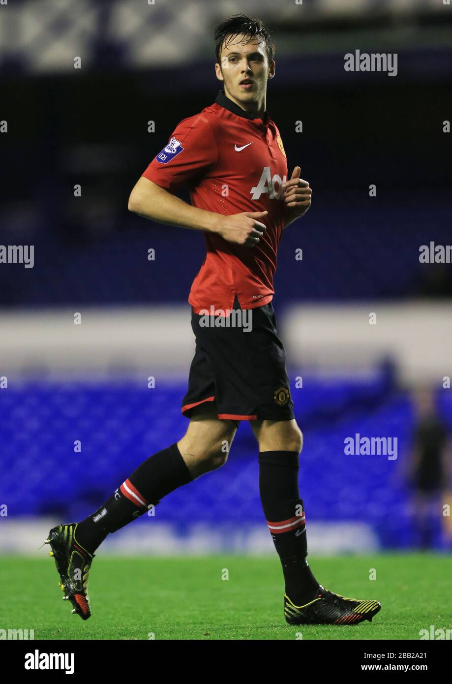 Manchester United U21's Tom Thorpe Stock Photo - Alamy