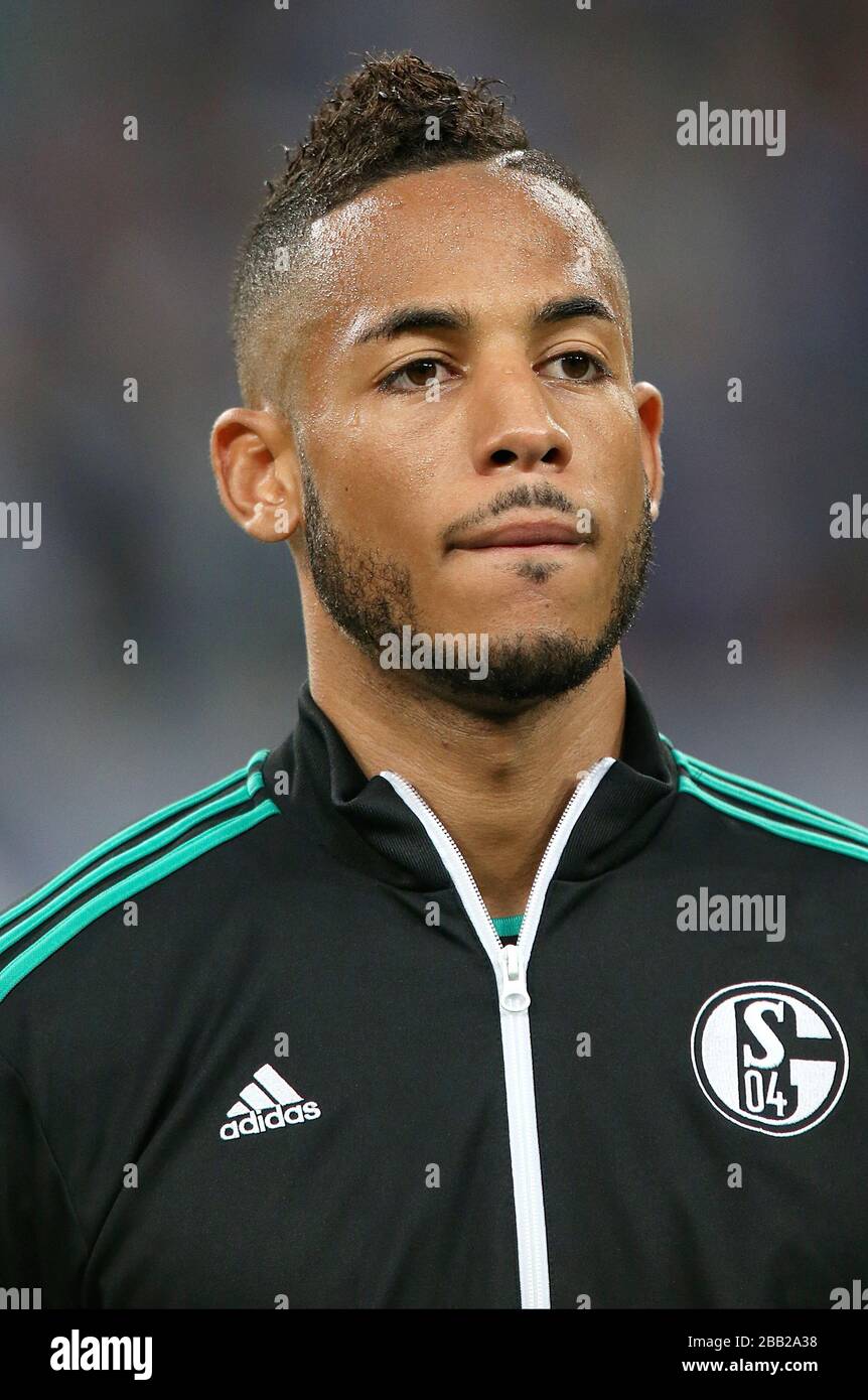 Dennis Aogo, Schalke 04 Stock Photo - Alamy