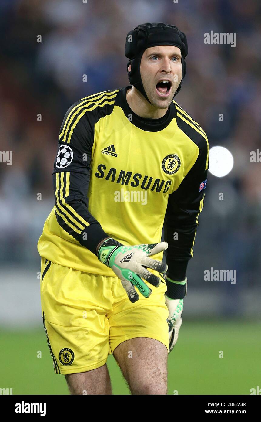 Petr Cech, Chelsea goalkeeper Stock Photo - Alamy