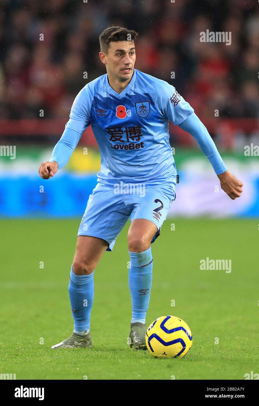 Burnley's Matthew Lowton Stock Photo - Alamy