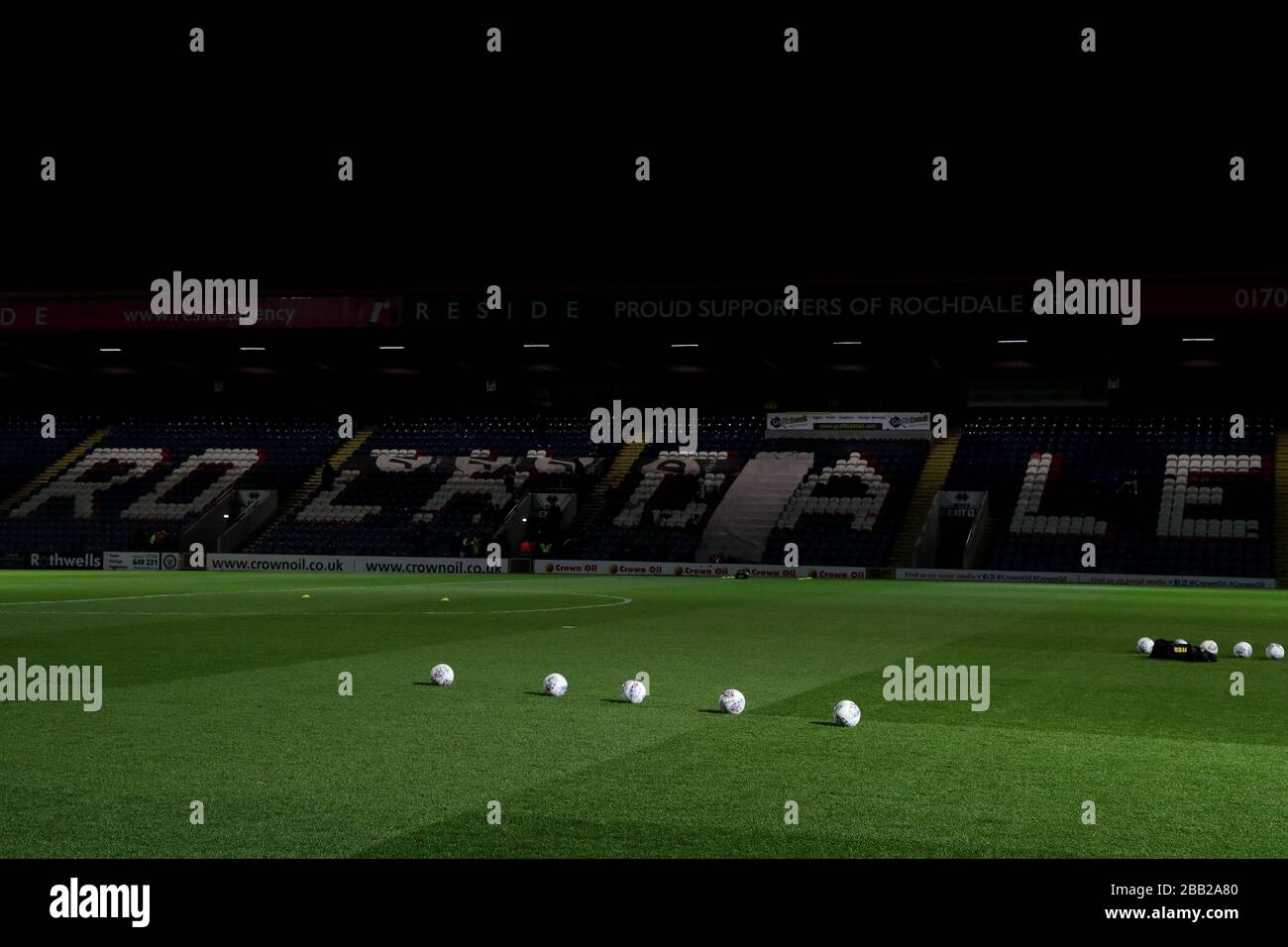 Rochdale ground general view hi-res stock photography and images - Alamy