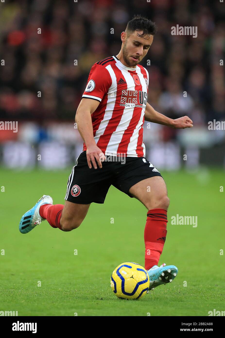 Sheffield United's George Baldock Stock Photo - Alamy