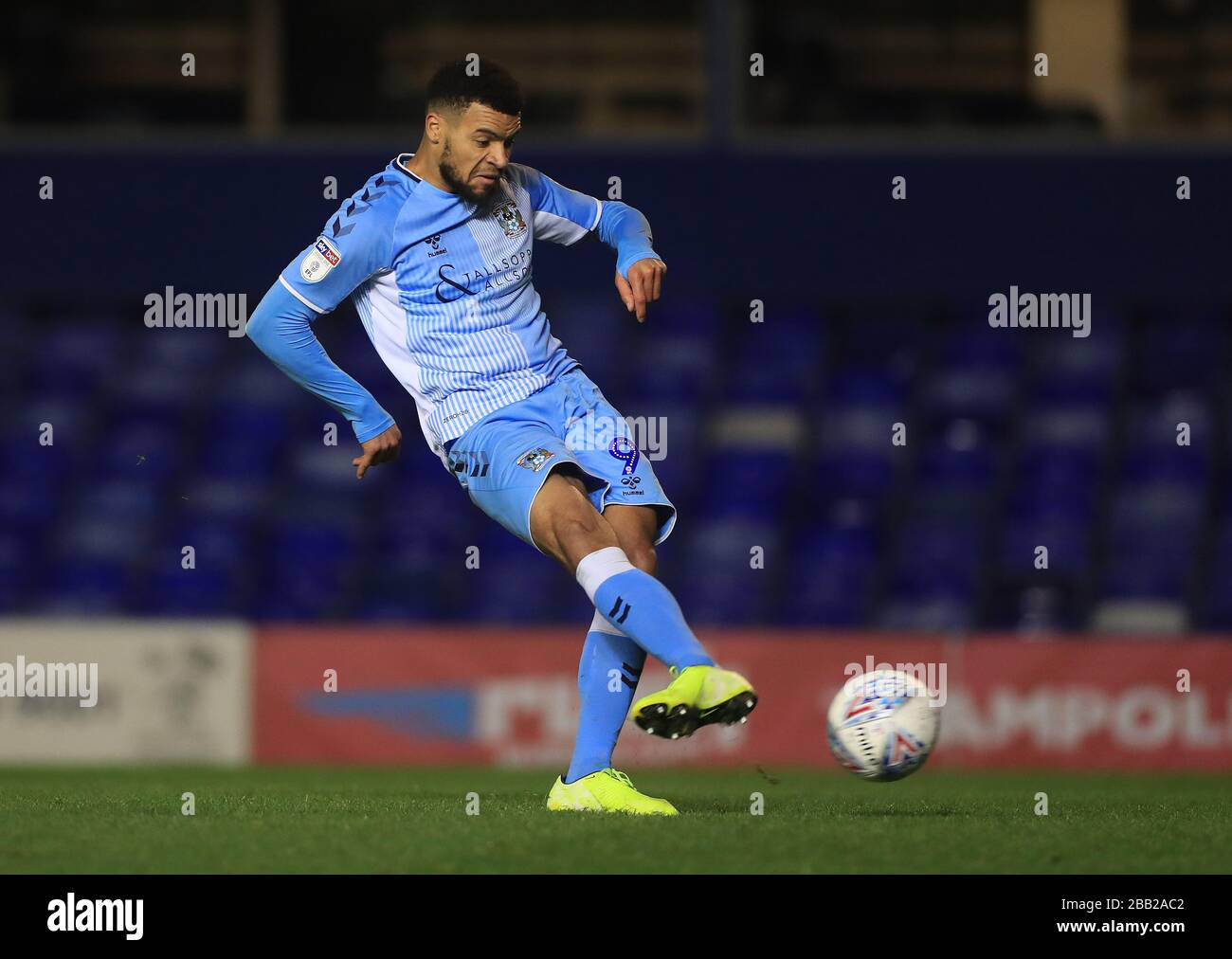 Coventry City's Max Biamou scores their second goal Stock Photo - Alamy