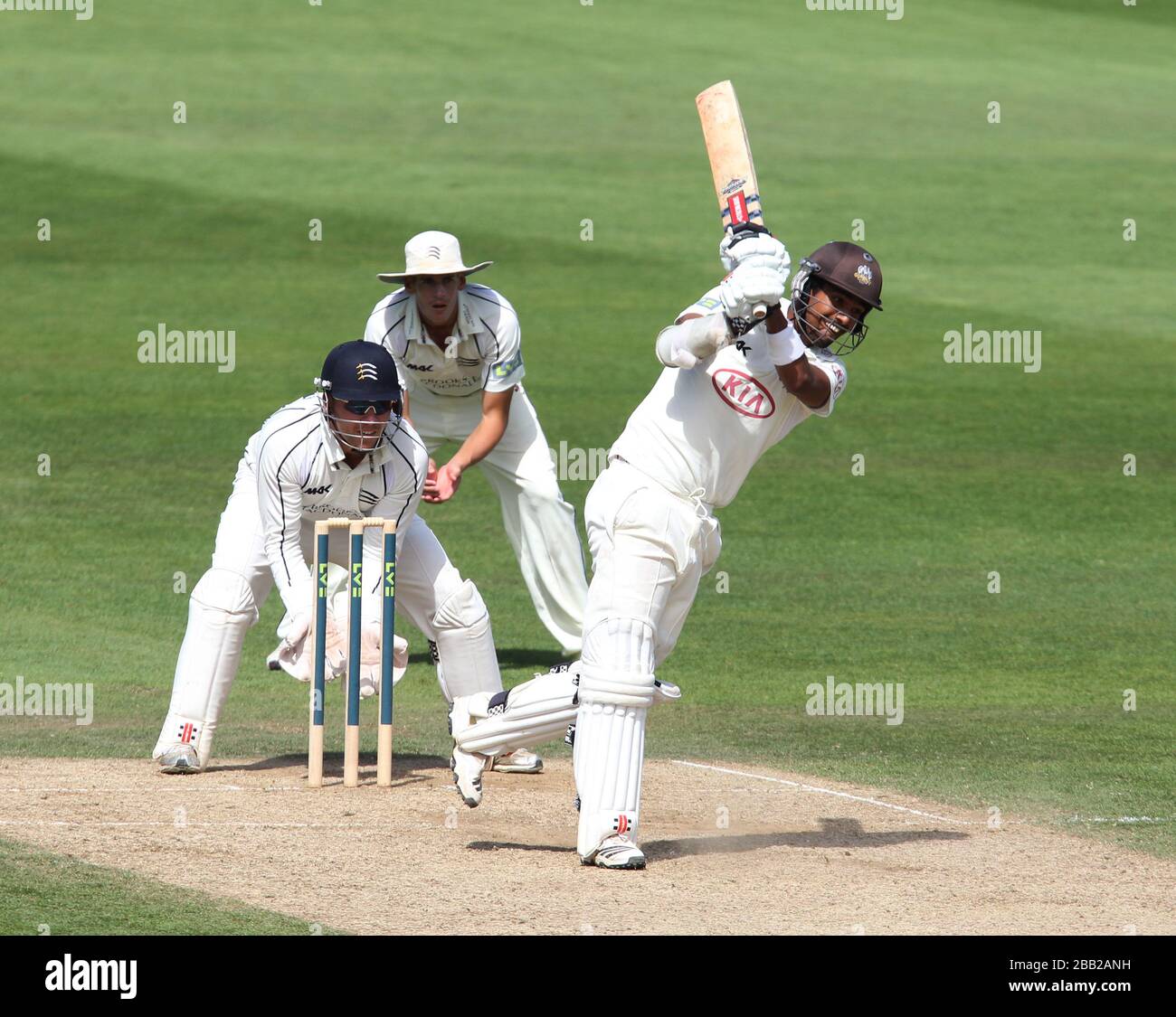 Surrey's Arun Harinath in action Stock Photo - Alamy