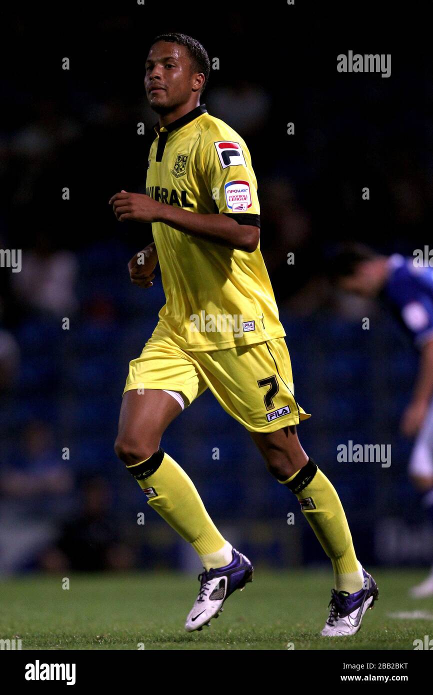 Tranmere Rover's Joe Thompson Stock Photo - Alamy