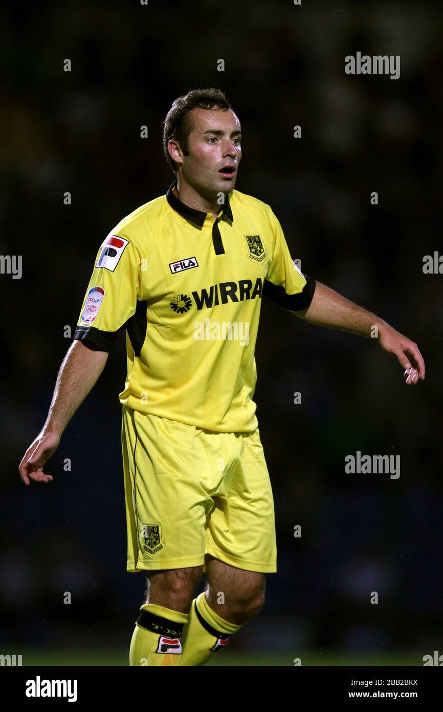 Tranmere Rover's Danny Holmes Stock Photo - Alamy
