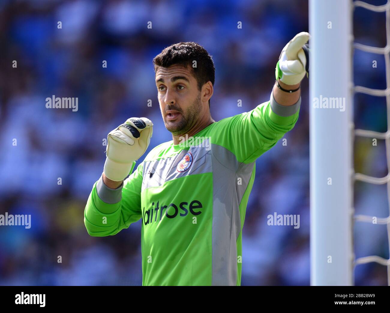 Reading goalkeeper Adam Federici Stock Photo - Alamy