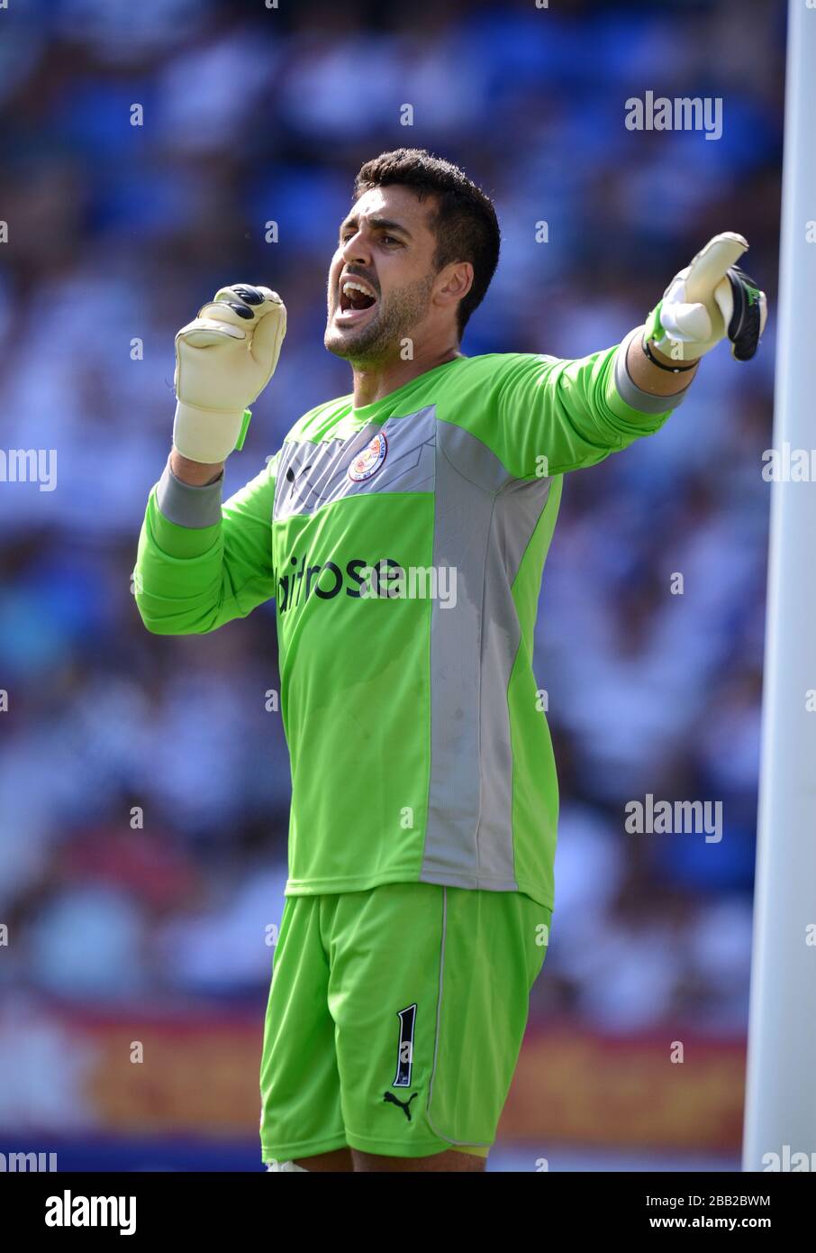 Reading goalkeeper Adam Federici Stock Photo - Alamy