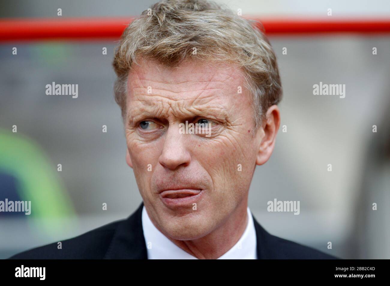 Manchester united's manager david moyes hi-res stock photography and ...