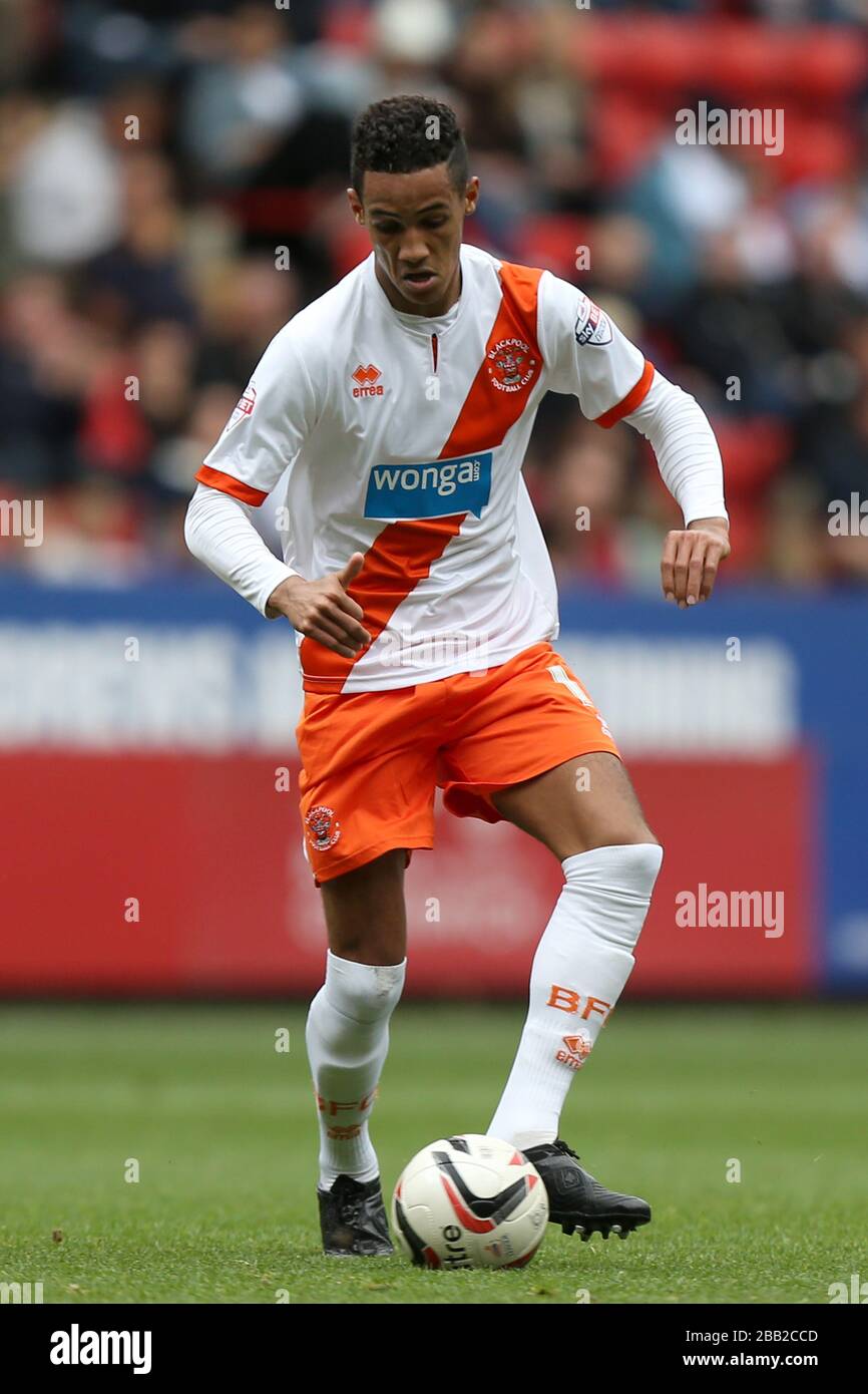Tom Ince, Blackpool Stock Photo - Alamy