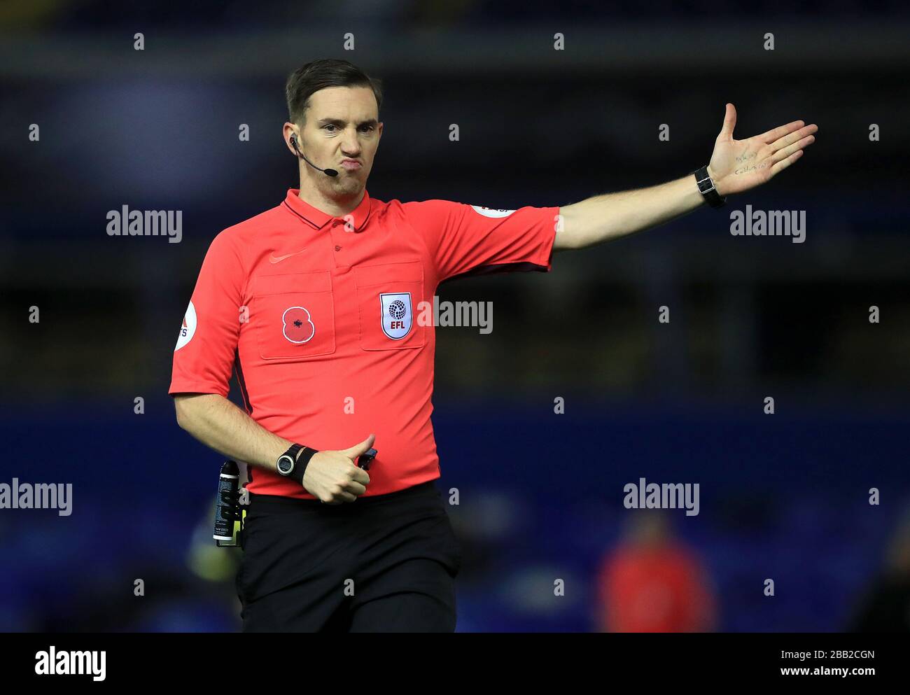 Match referee Ben Toner Stock Photo - Alamy