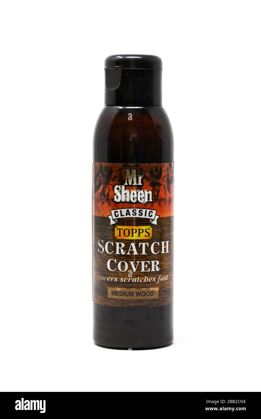 Mr Sheen Classic Topps Scratch Cover Stock Photo - Alamy