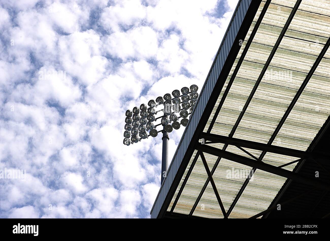 General view of Craven Cottage Stock Photo - Alamy