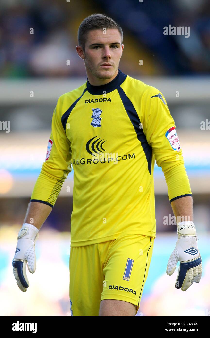 Jack Butland, Birmingham City goalkeeper Stock Photo - Alamy
