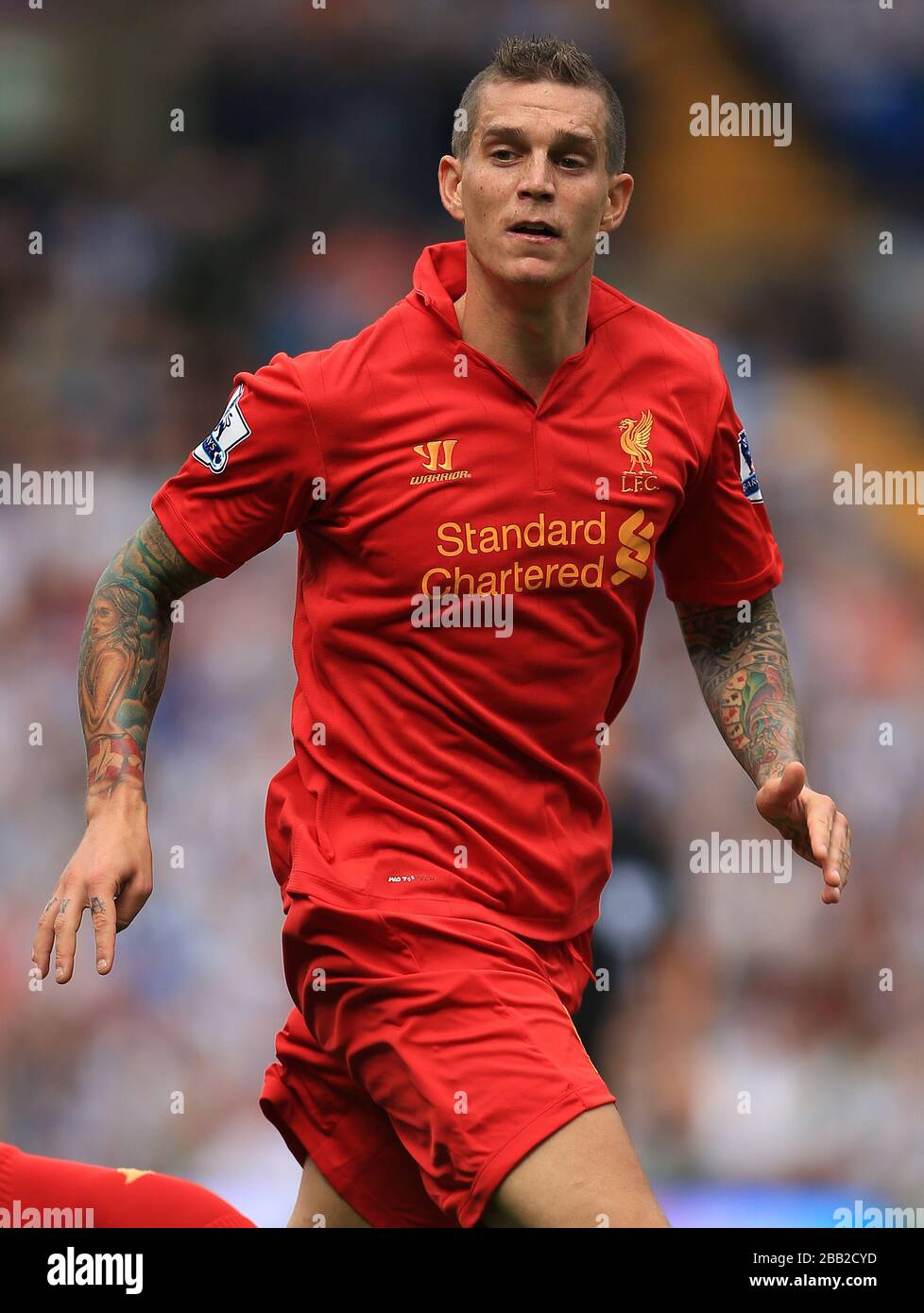 Liverpool's Daniel Agger Stock Photo - Alamy