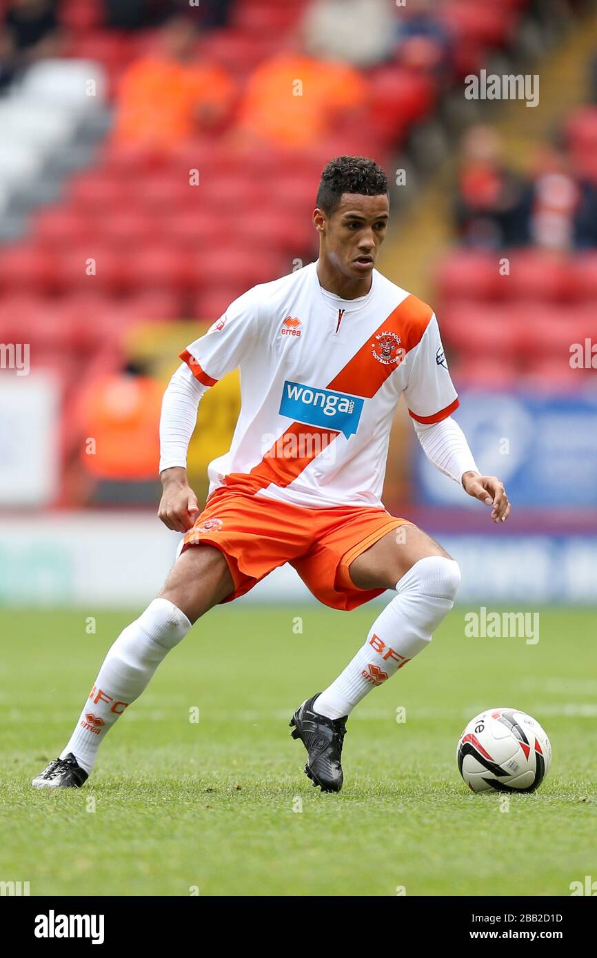Tom Ince, Blackpool Stock Photo - Alamy