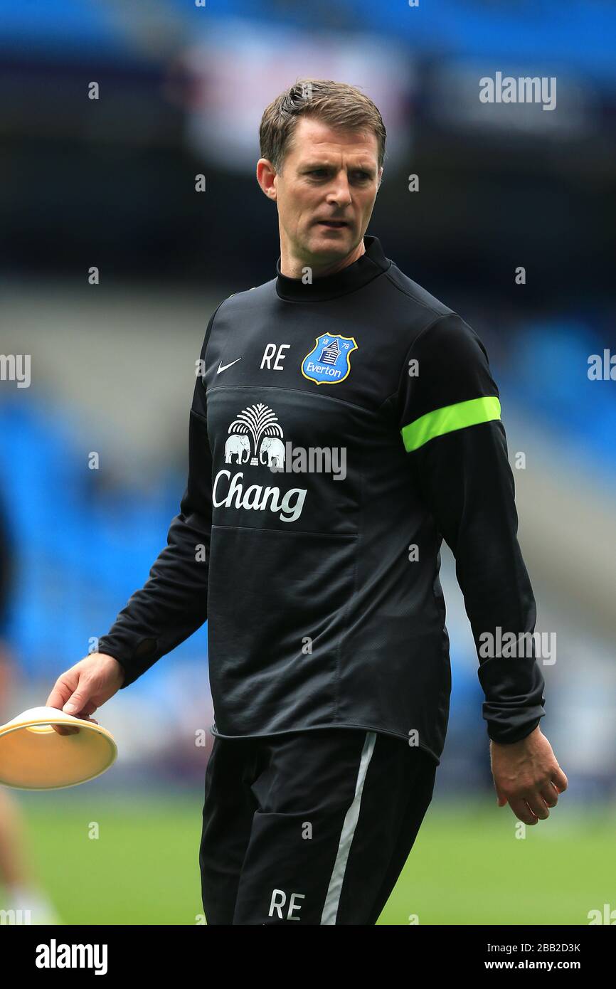 Everton Head of performance Richard Evans Stock Photo - Alamy