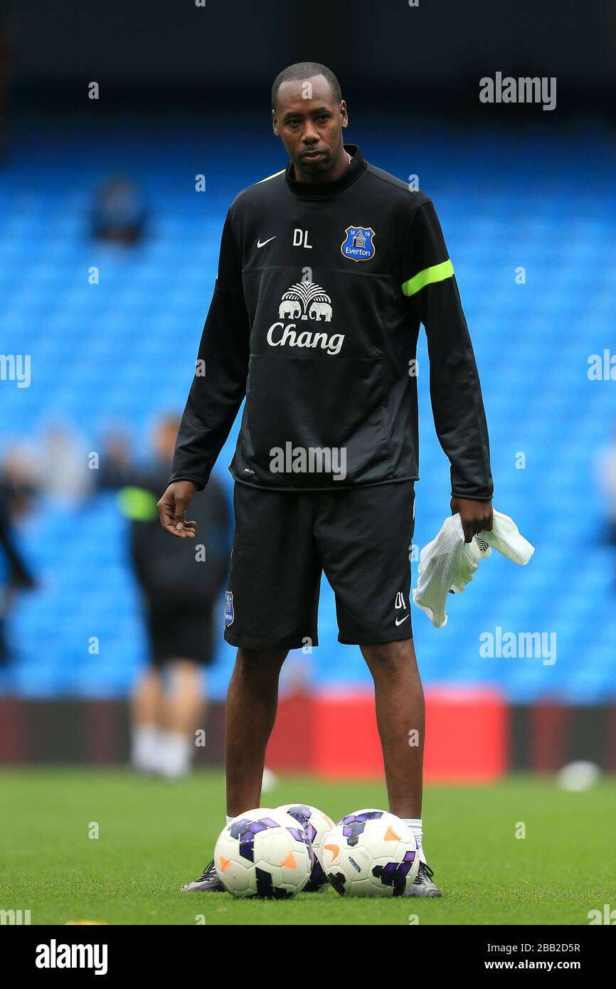 Everton Development coach Dennis Lawrence Stock Photo - Alamy