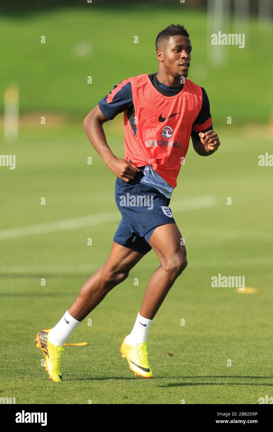 Football wilfred zaha hi-res stock photography and images - Alamy