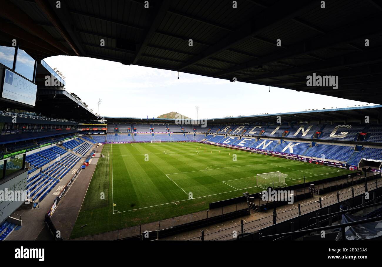 General view of the Cristal Arena Stock Photo - Alamy