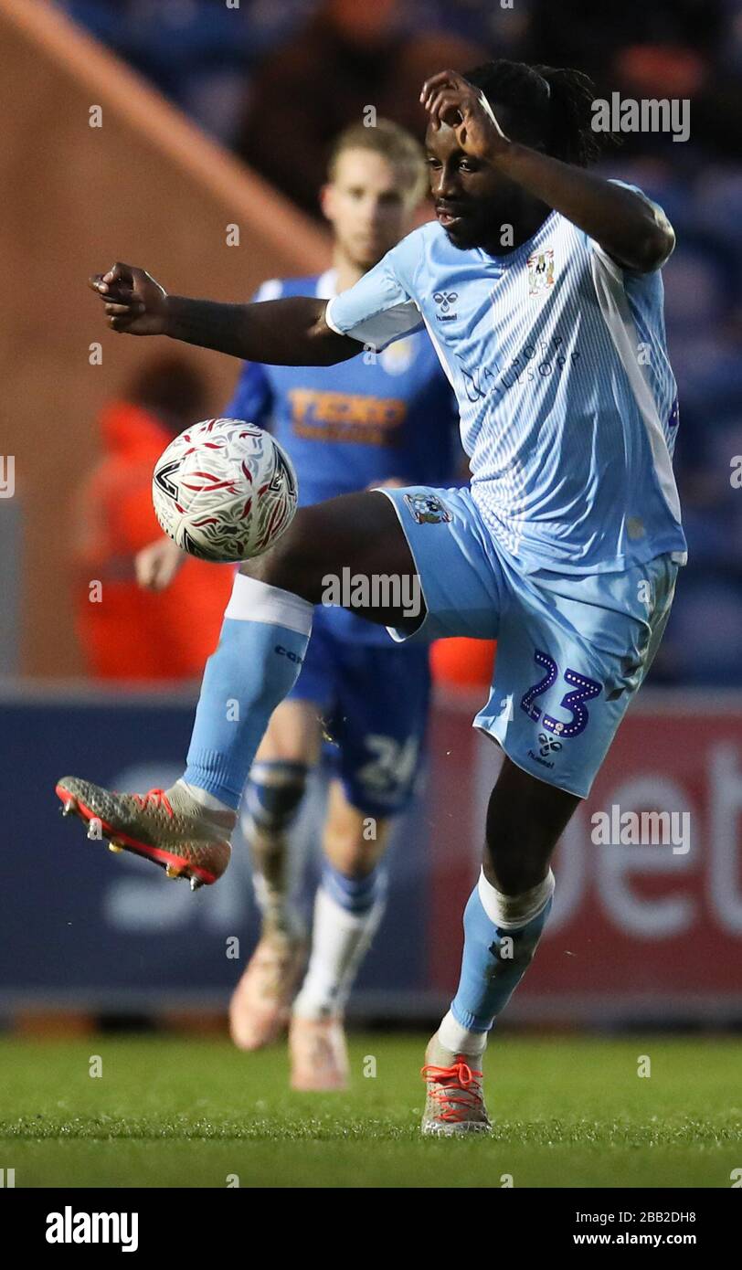 Coventry City's Fankaty Dabo in action during the Sky Bet League One ...