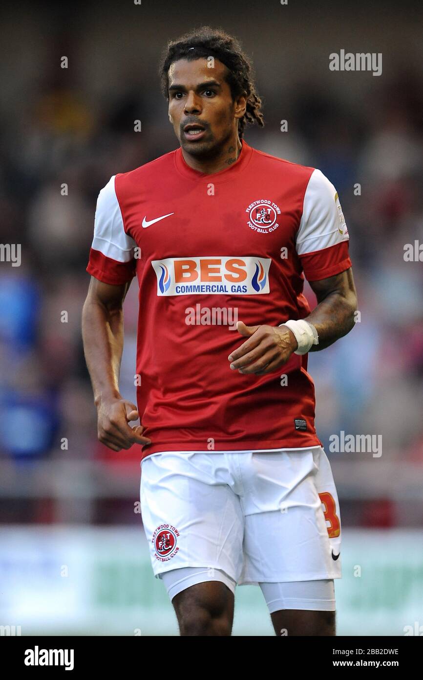 Dean Howell, Fleetwood Town Stock Photo - Alamy