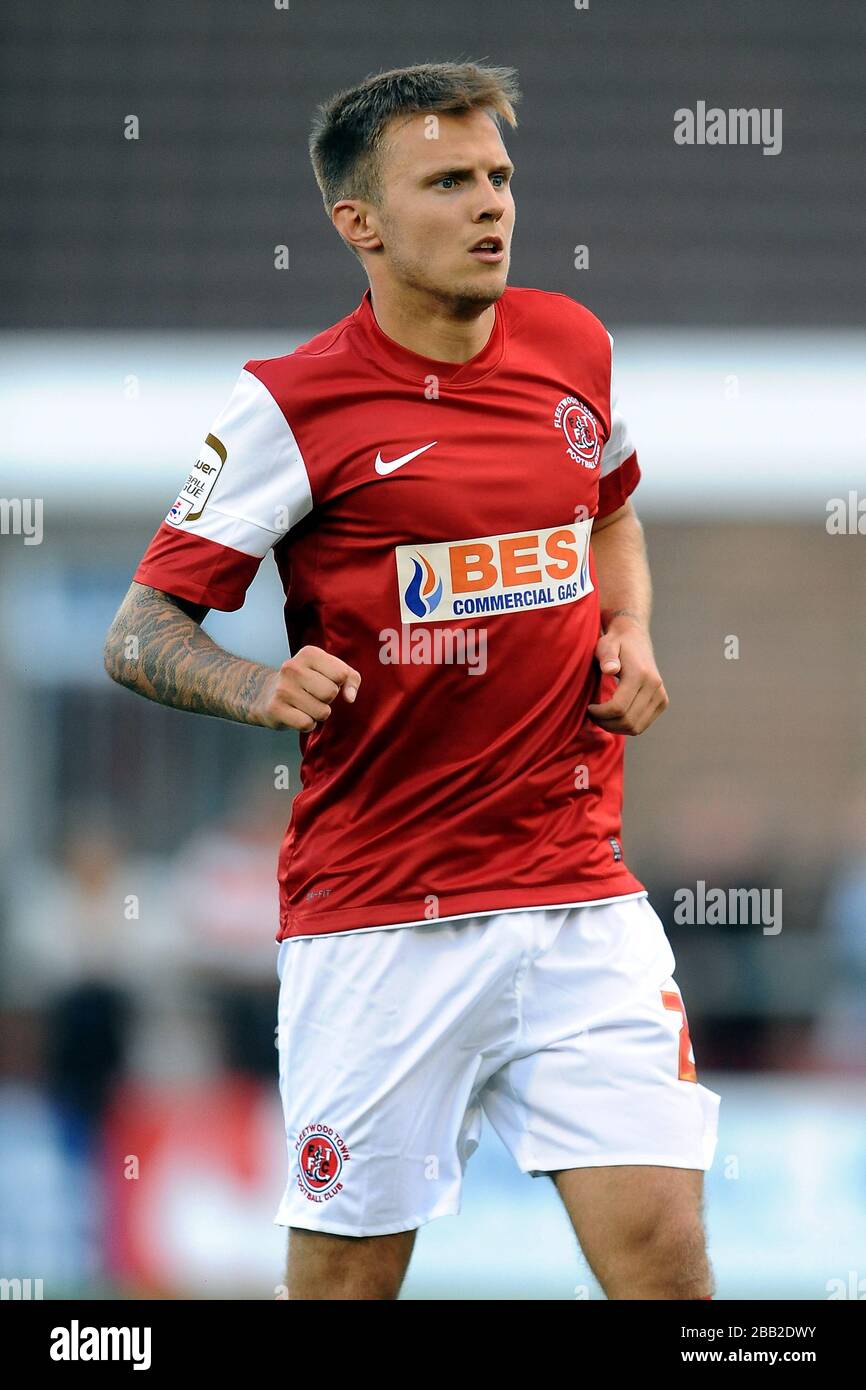 David Ball, Fleetwood Town Stock Photo - Alamy