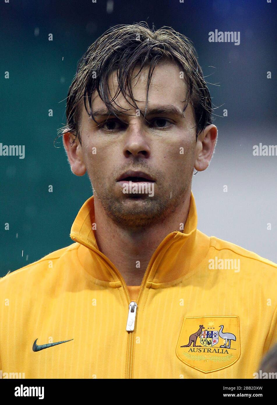 Australia's Brett Holman Stock Photo - Alamy