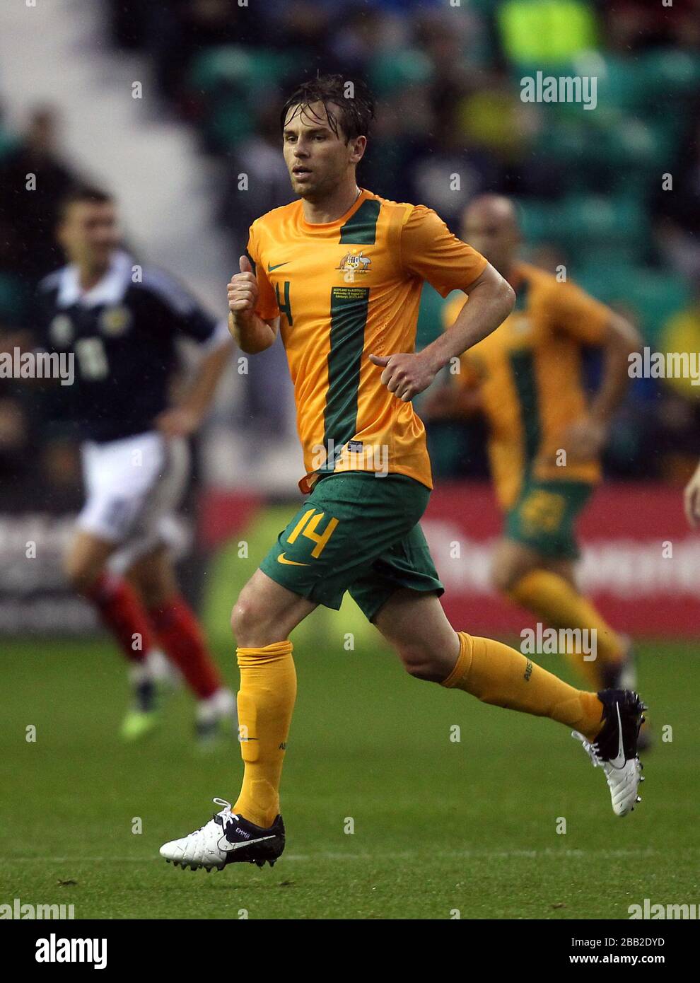 Australia's Brett Holman Stock Photo - Alamy