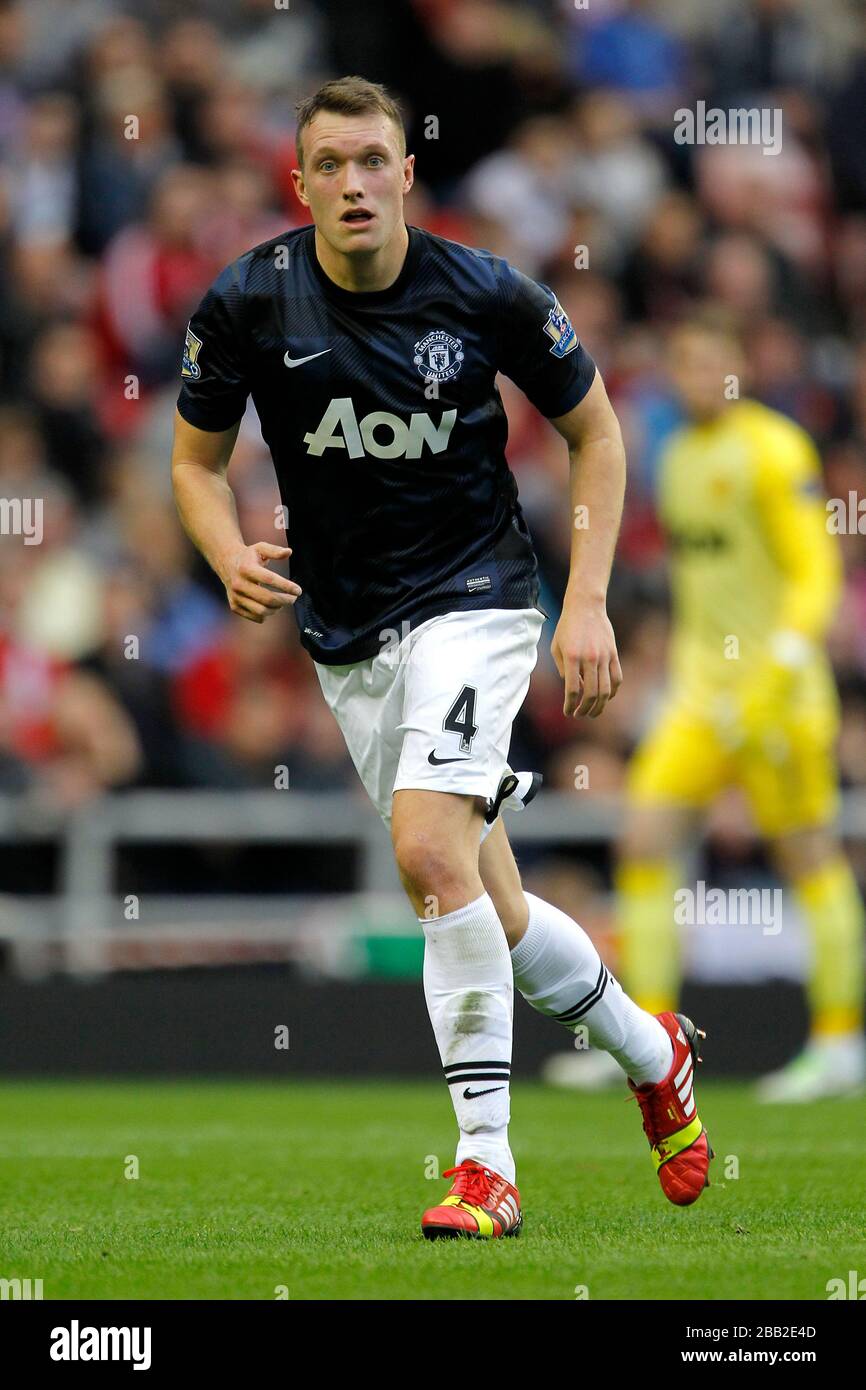 Phil Jones, Manchester United Stock Photo - Alamy
