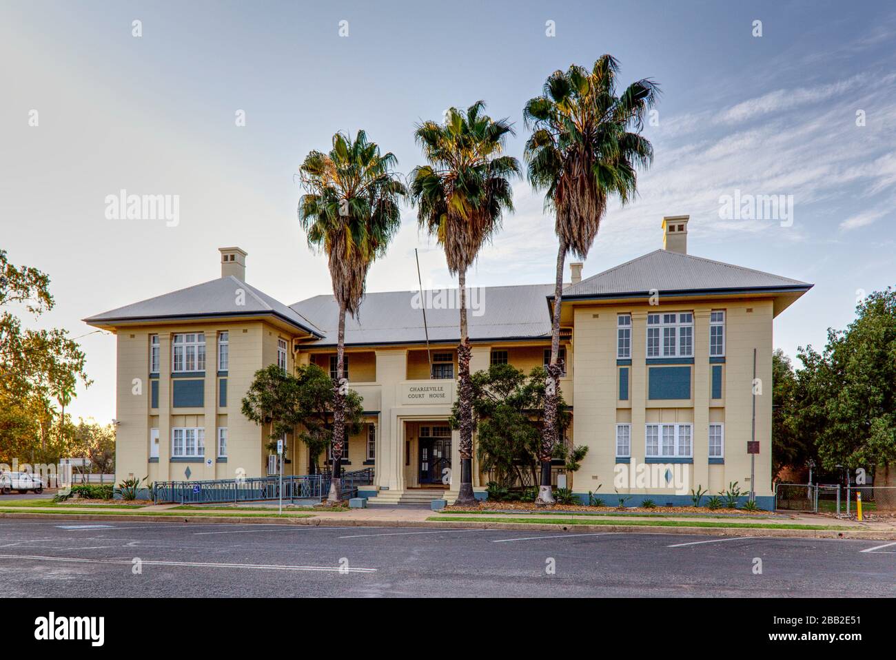 The historic Court House at Charleville Queensland Australia Stock ...