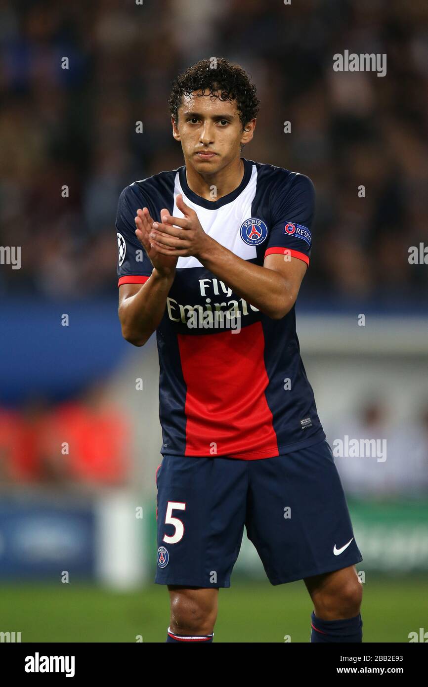 Marquinhos, Paris Saint-Germain Stock Photo - Alamy