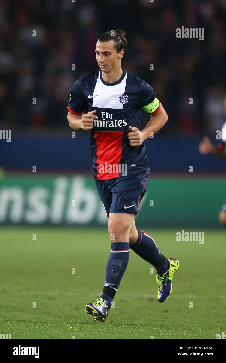 Zlatan Ibrahimovic, Paris Saint-Germain Stock Photo - Alamy