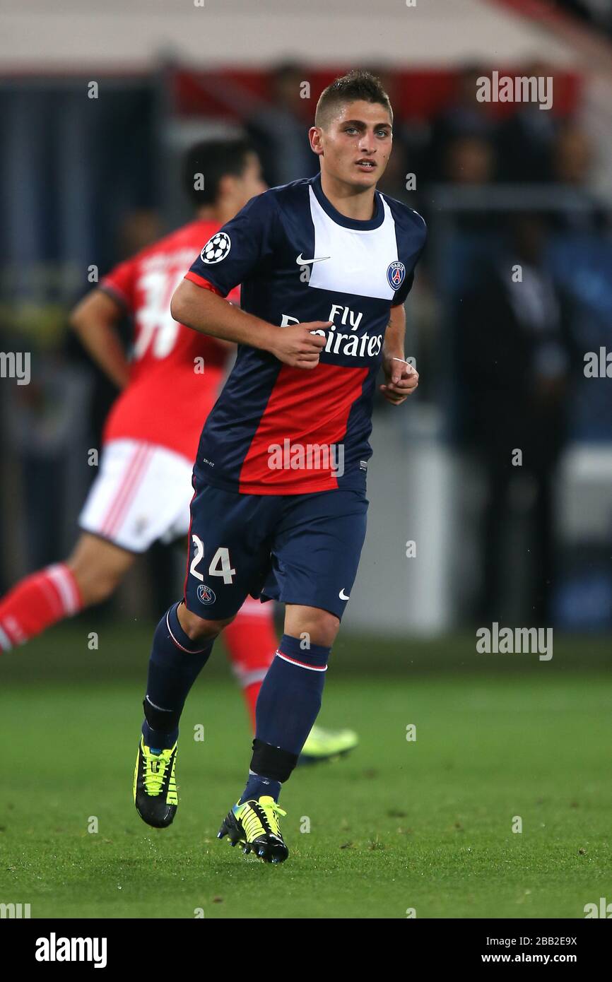 Marco Verratti, Paris Saint-Germain Stock Photo - Alamy