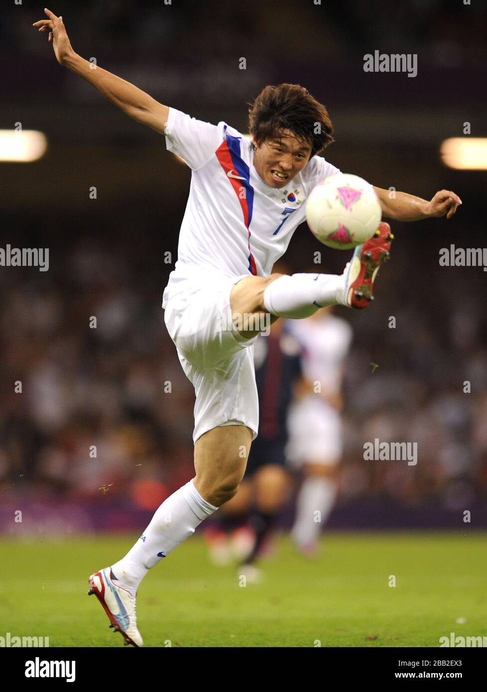 South Korea's Bo-Kyung Kim during the men's football Bronze medal match ...