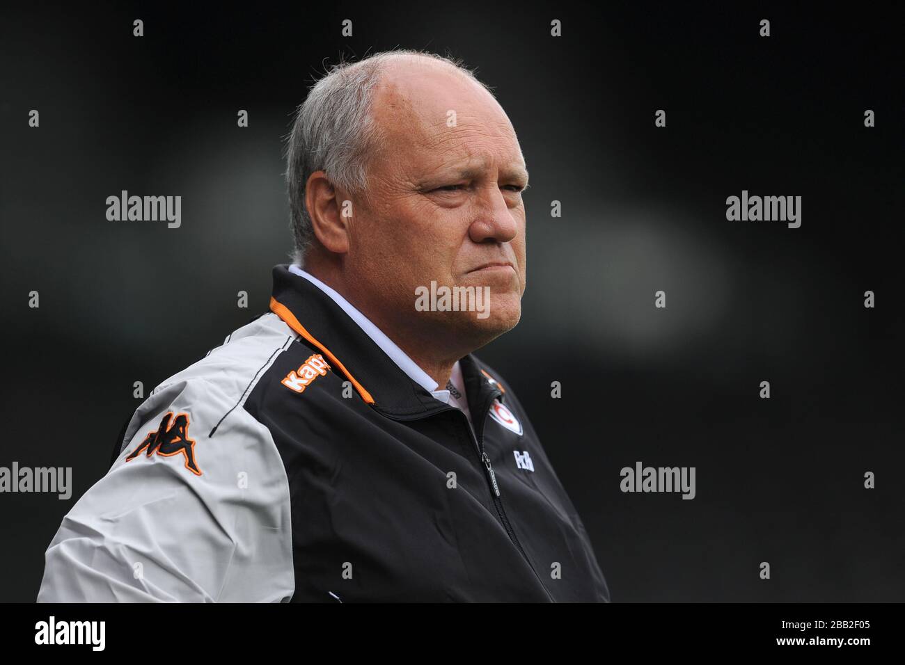 Martin Jol, Fulham manager Stock Photo - Alamy