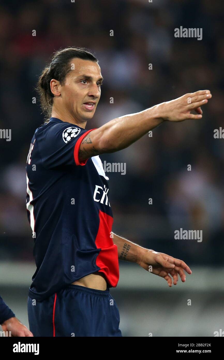 Zlatan Ibrahimovic, Paris Saint-Germain Stock Photo - Alamy