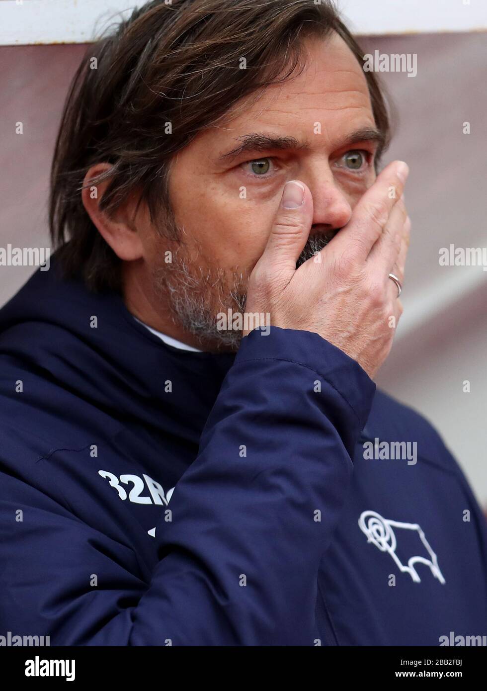 Derby County manager Phillip Cocu Stock Photo - Alamy