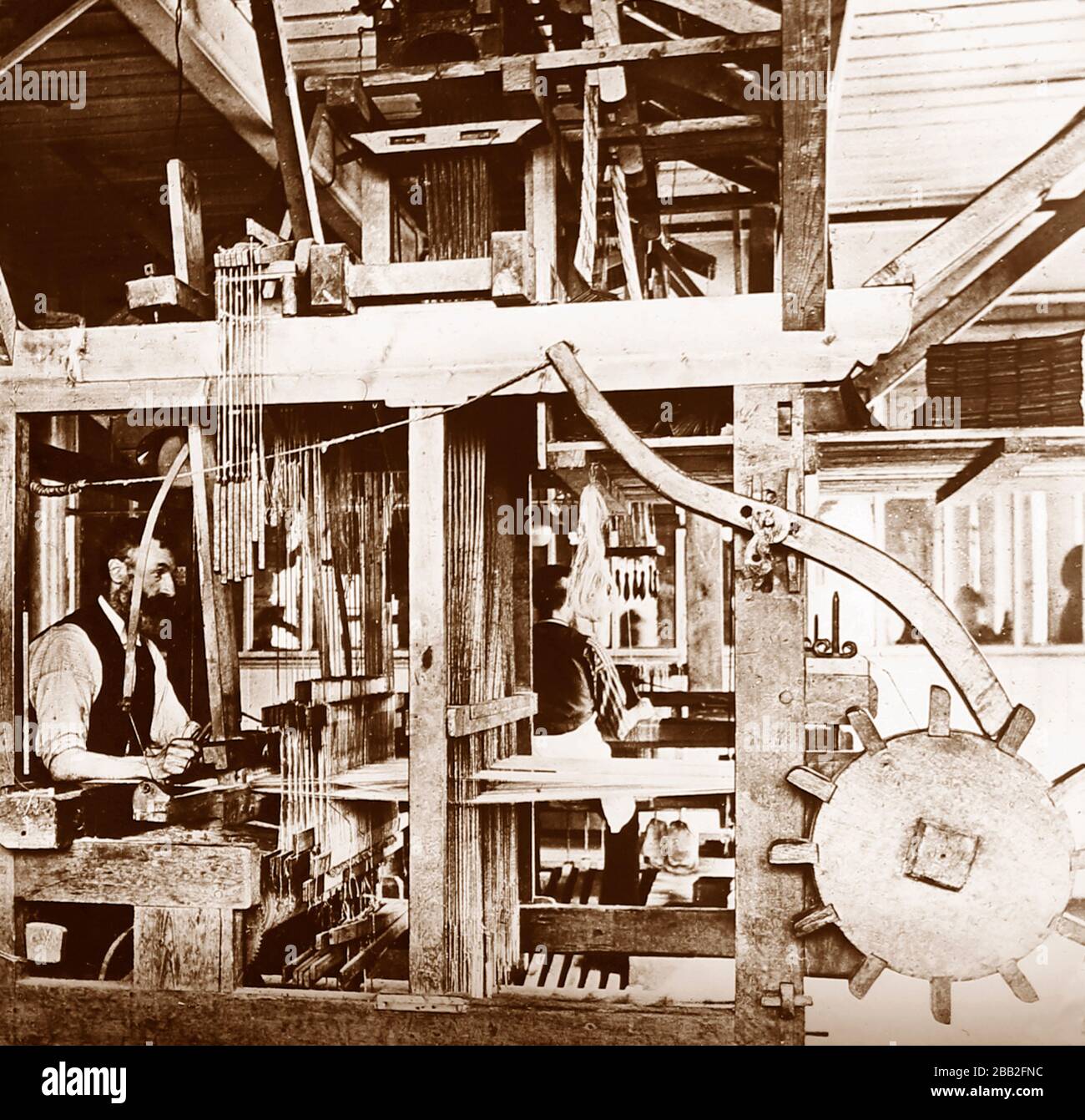 Victorian loom hi-res stock photography and images - Alamy