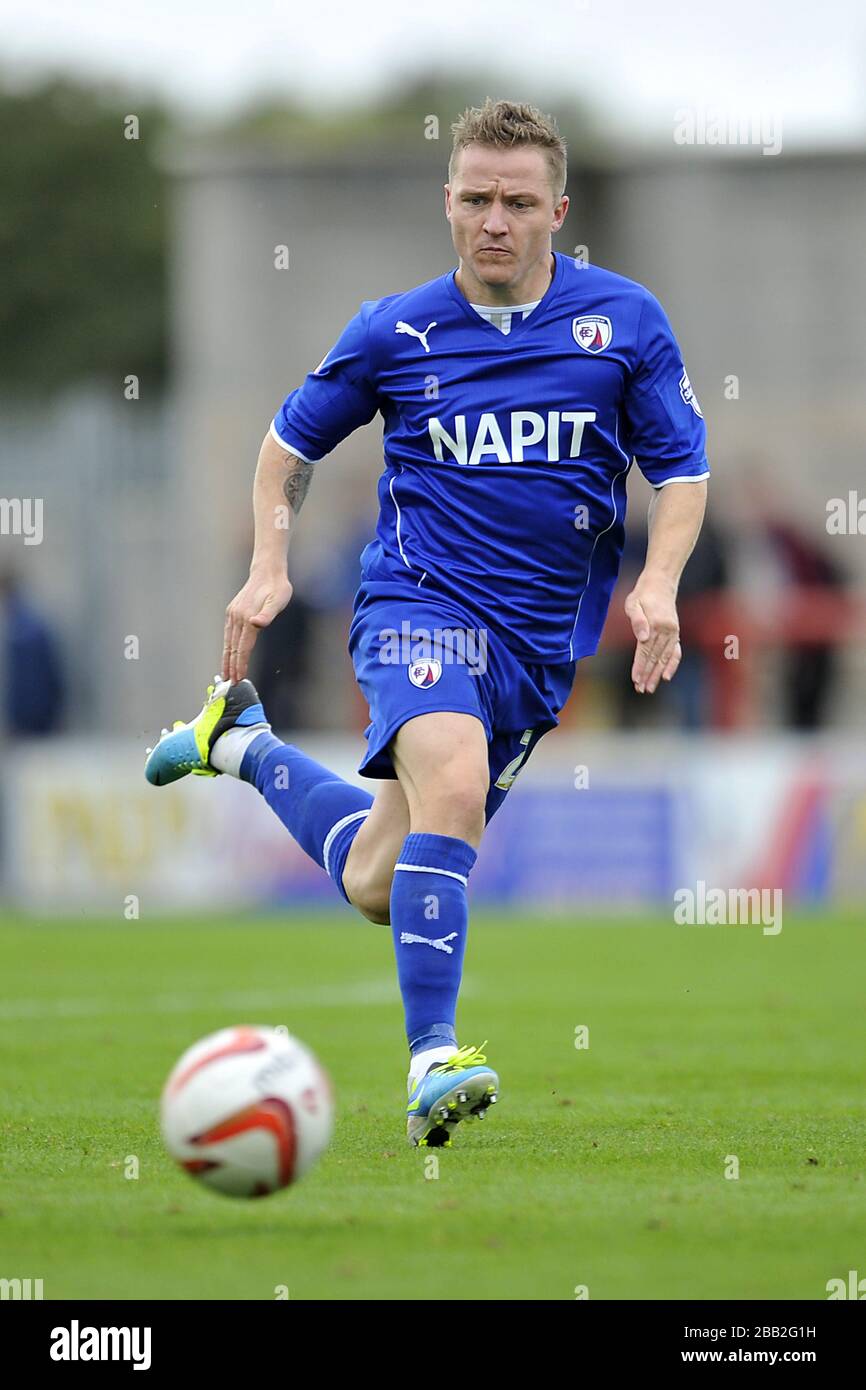 Gary McSheffrey, Chesterfield Stock Photo - Alamy