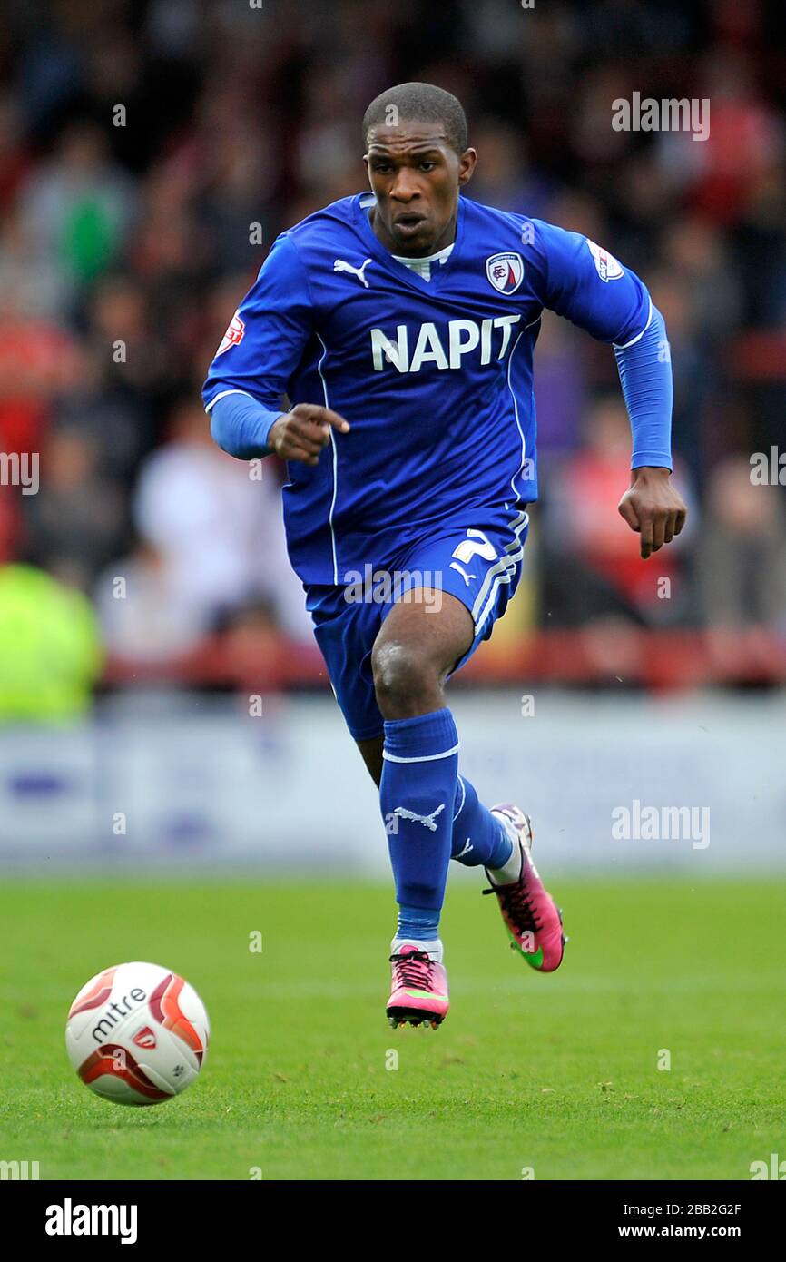 Tendayi Darikwa, Chesterfield Stock Photo - Alamy