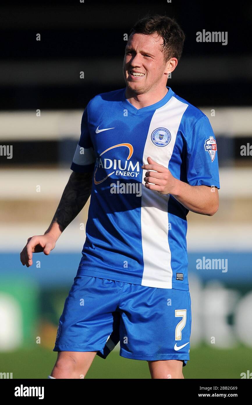 Daniel Swanson, Peterborough United Stock Photo - Alamy