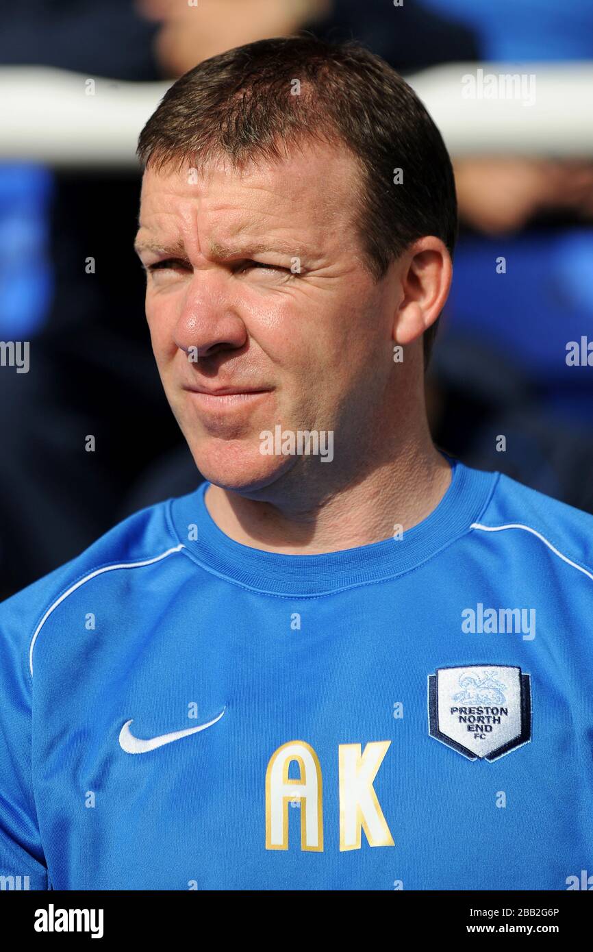 Alan Kelly, Preston North End goalkeeper coach Stock Photo - Alamy