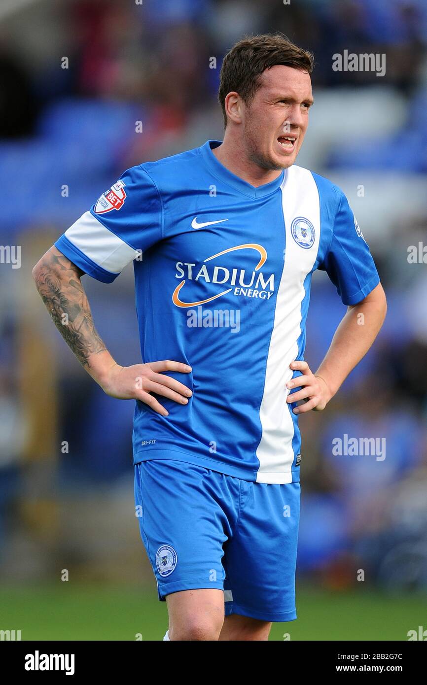 Daniel Swanson, Peterborough United Stock Photo - Alamy